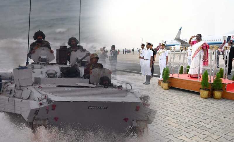 Nation Observes Indian Navy Day With Powerful Warships & Aircrafts