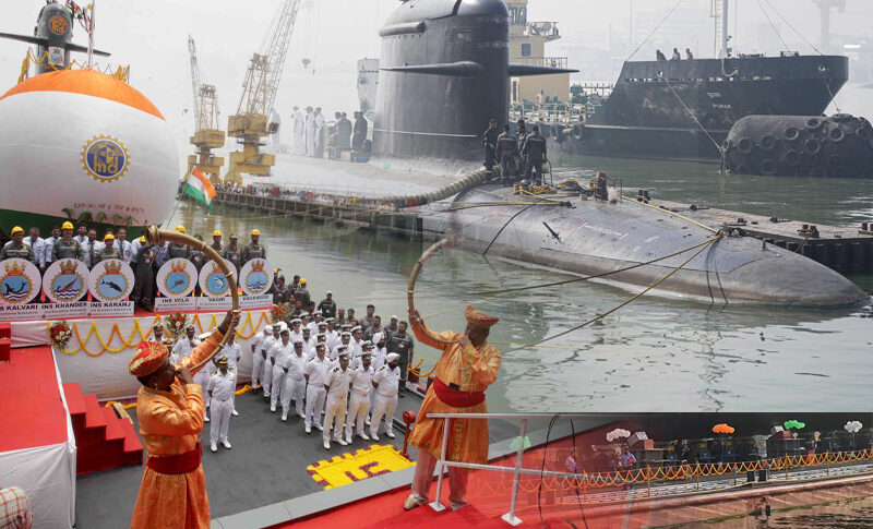 INS Vagir Commissioned Into Indian Navy To Boost Maritime Security