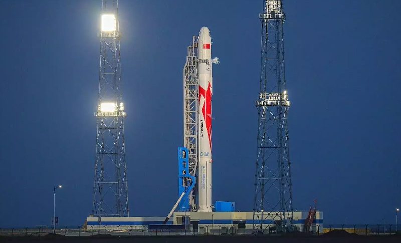 Chinese Startup Launches Satellites Using Methane-Powered Rocket