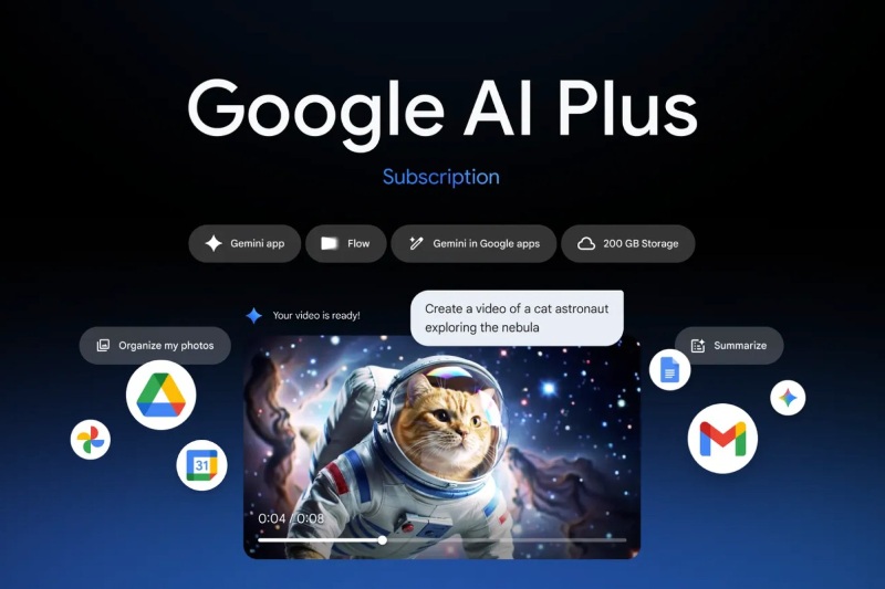 Google AI Plus Launches in India at ₹199 With Gemini 3 Pro